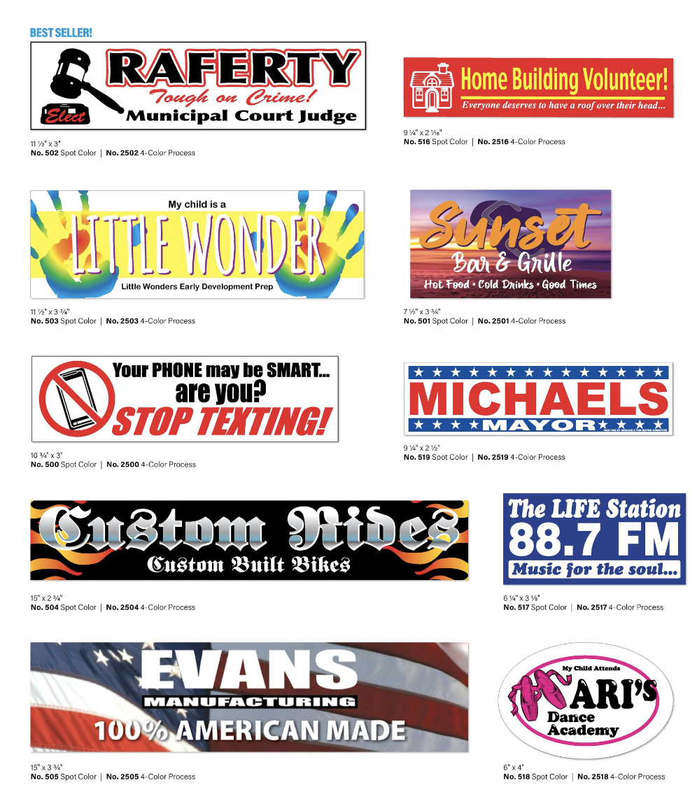 Vinyl Bumper Stickers: Affordable Advertising for Any Budget
