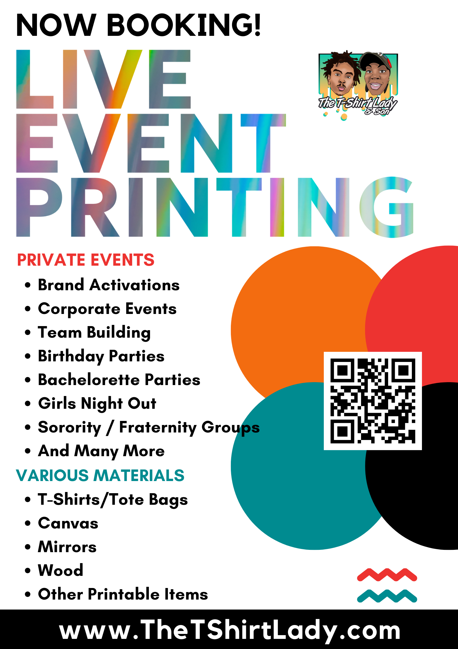 Live Event Printing